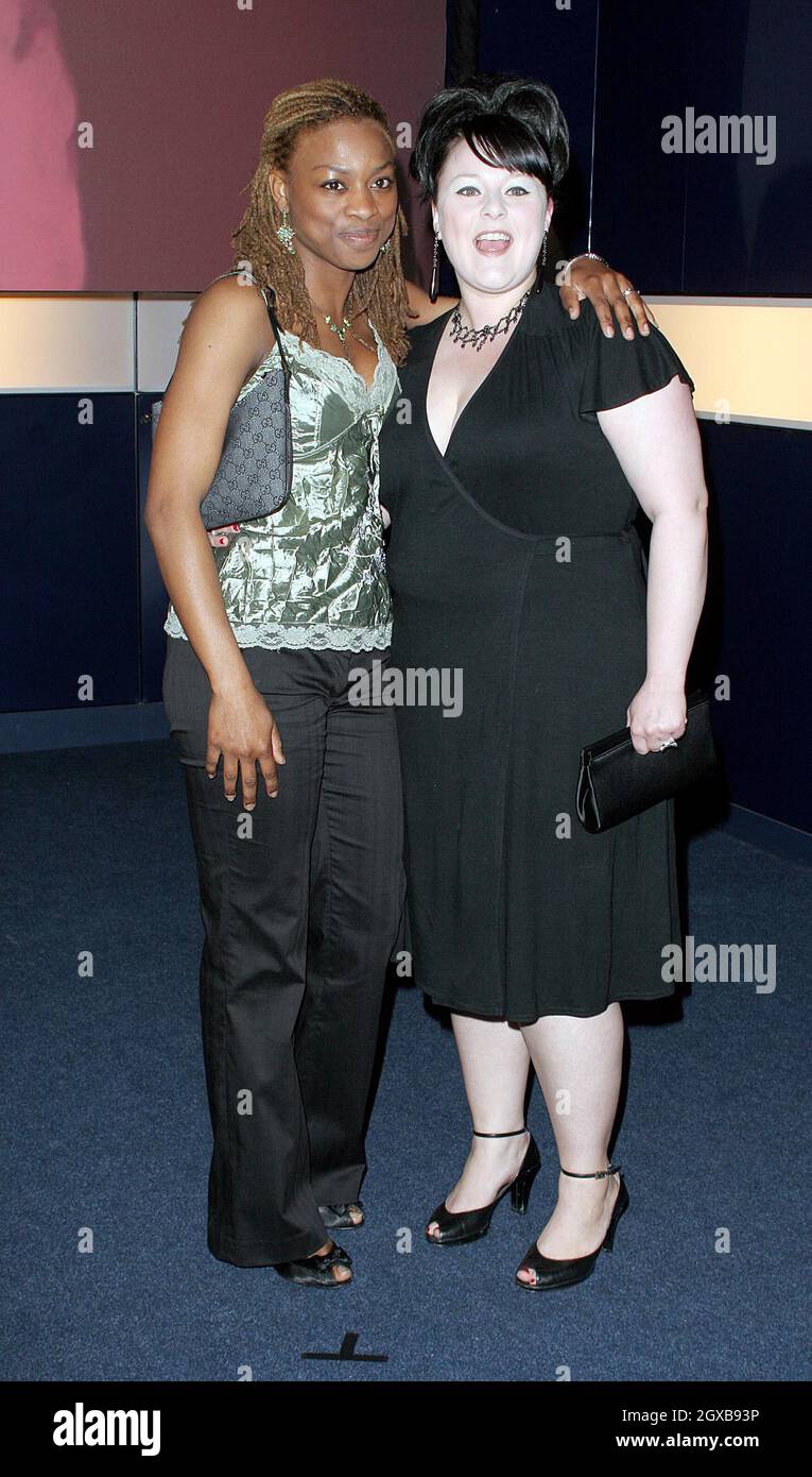 Orlessa Altass and Victoria Bush attending Hell's Kitchen filmed at 146 ...