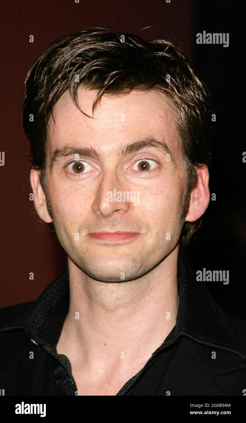 David Tennant at Hell's Kitchen being filmed in East London Stock Photo ...