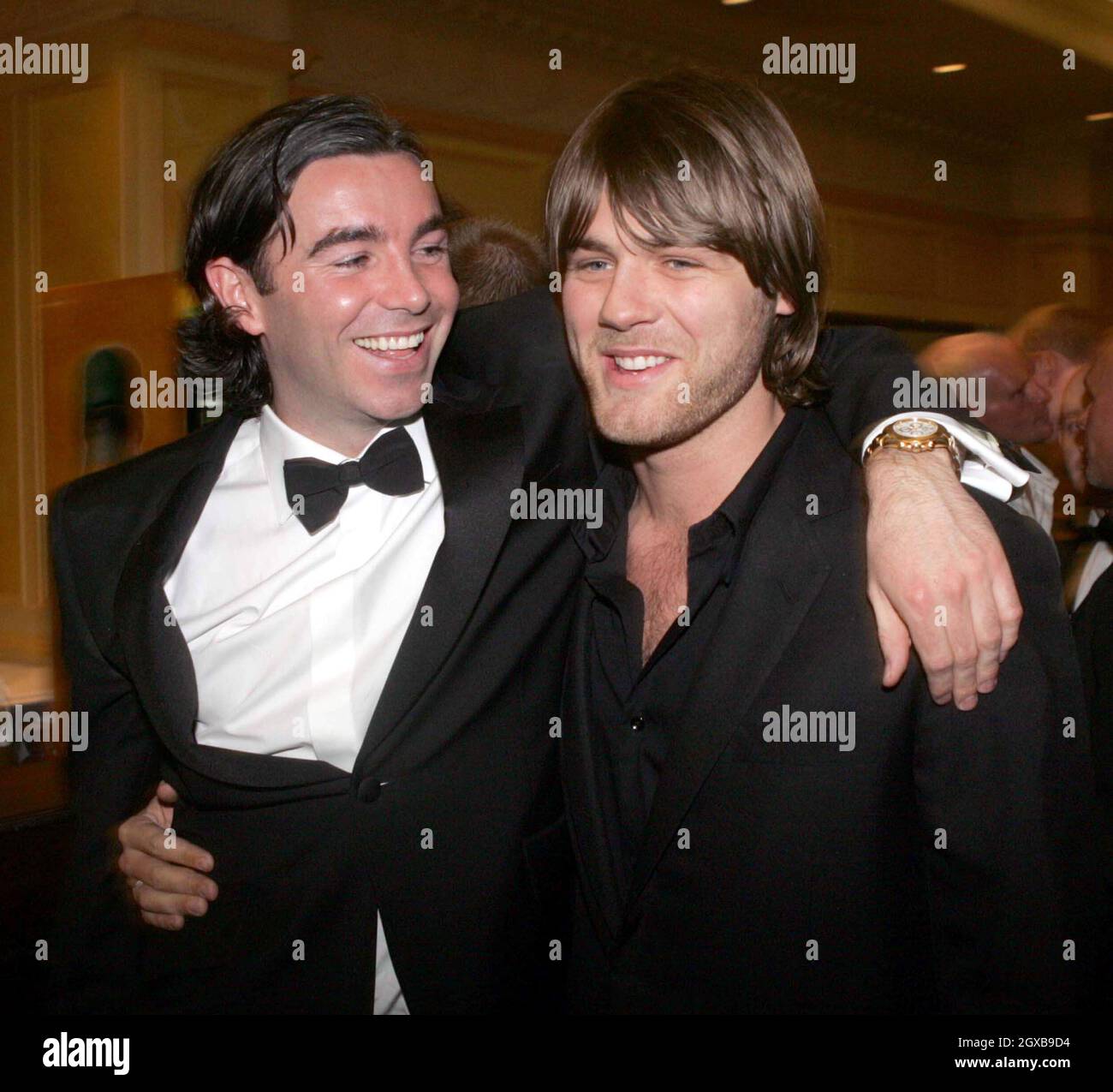 Keith O' Neill with Brian McFadden at the Benefit Dinner held for Keith ...