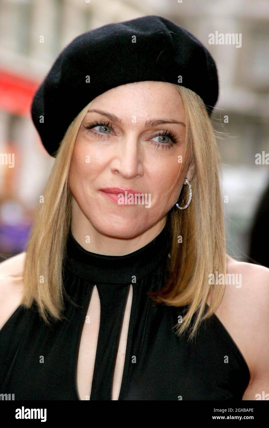 Madonna at the UK premiere of Sin City which was held at the Empire ...