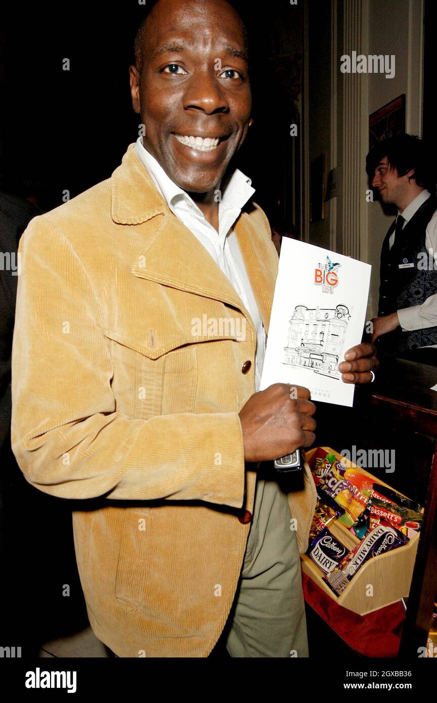 Gary Beadle from Eastenders at the Apollo Theatre, London, for the ...