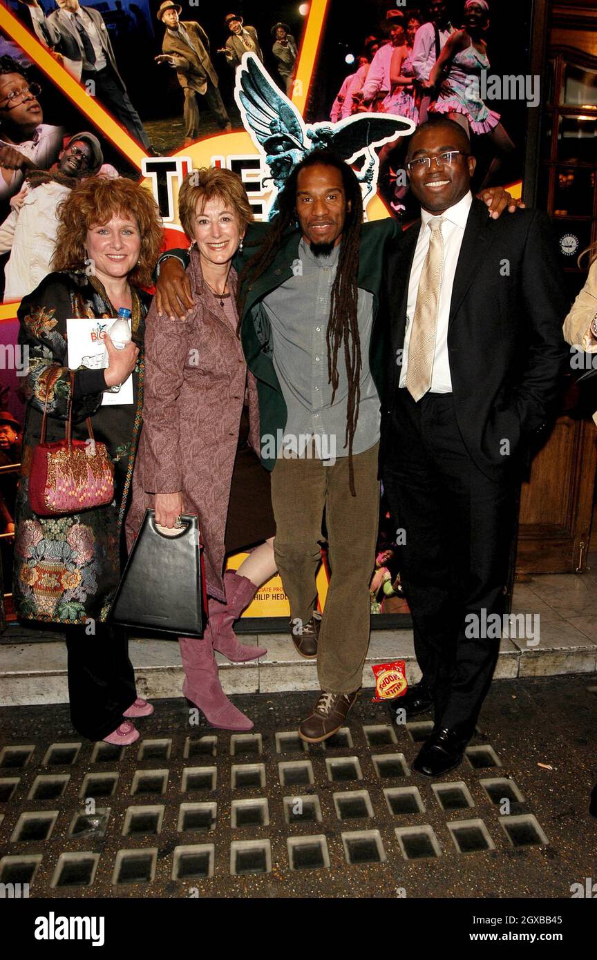Jan Ravens, Maureen Lipman, Benjamin Zephaniah and David Lammy at the ...