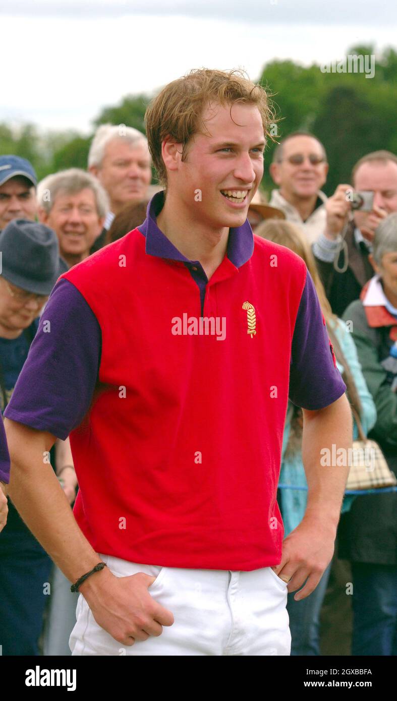 Prince William plays for Highgrove in the Dorchester Polo Trophy at ...
