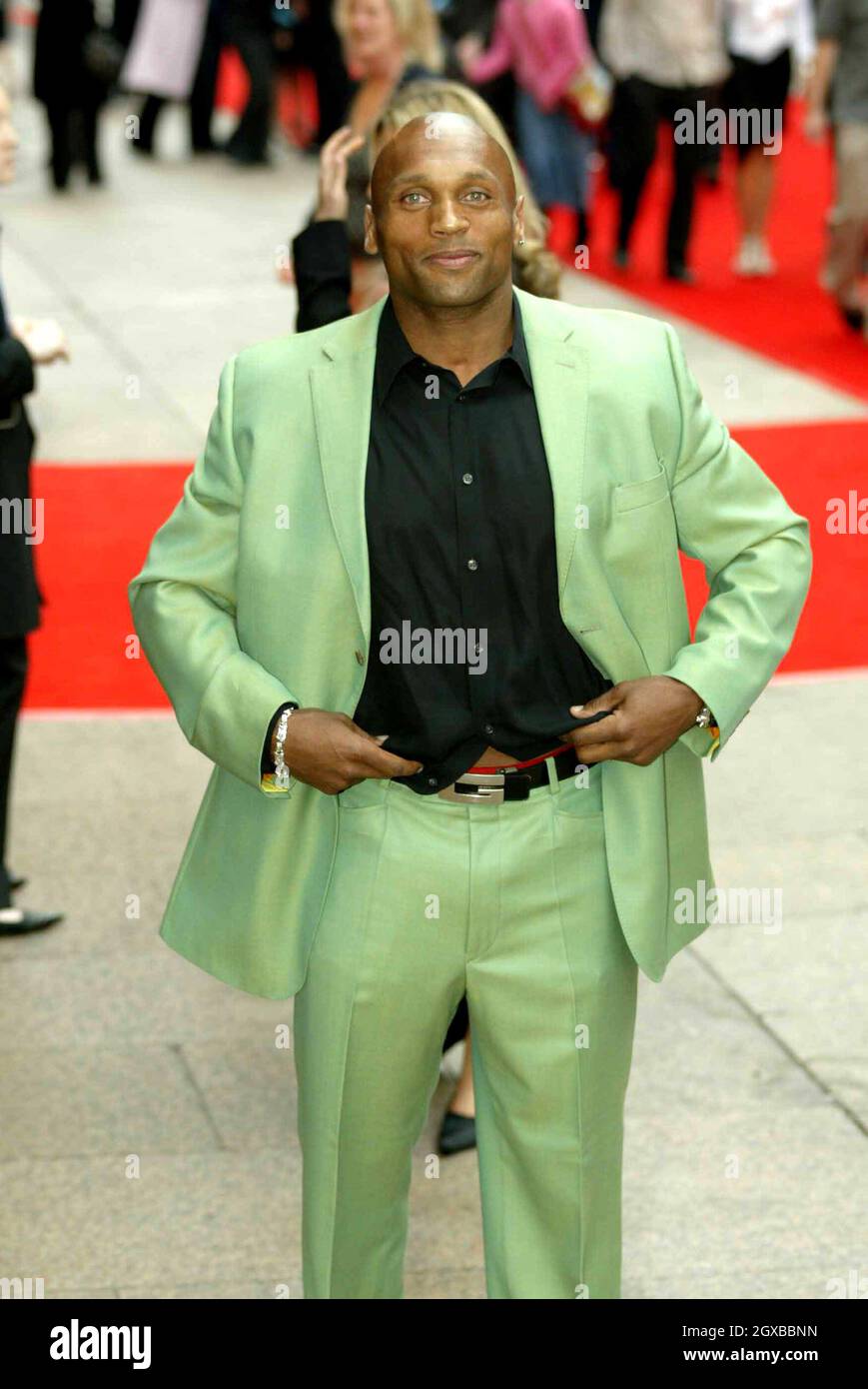 Rhino attending the Batman Begins Premiere at Leicester Square, London ...