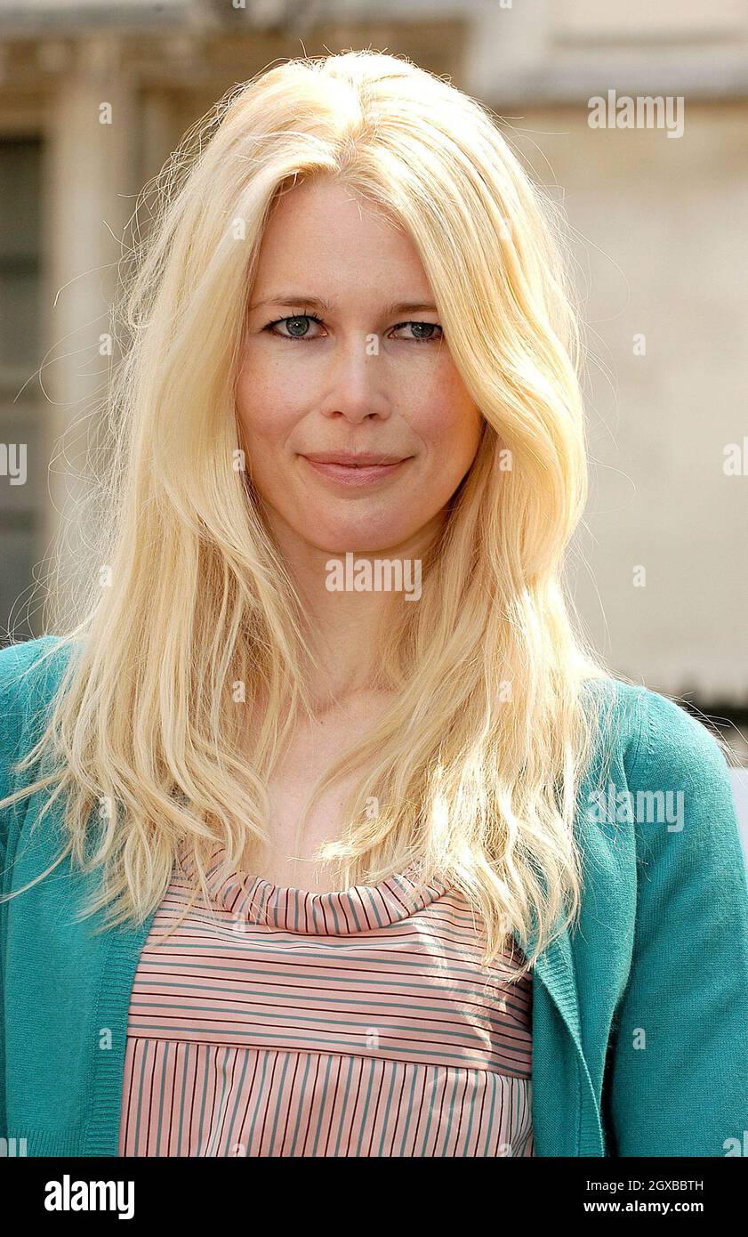 Claudia Schiffer outside Queen Elizabeth II Conference Centre, London ...