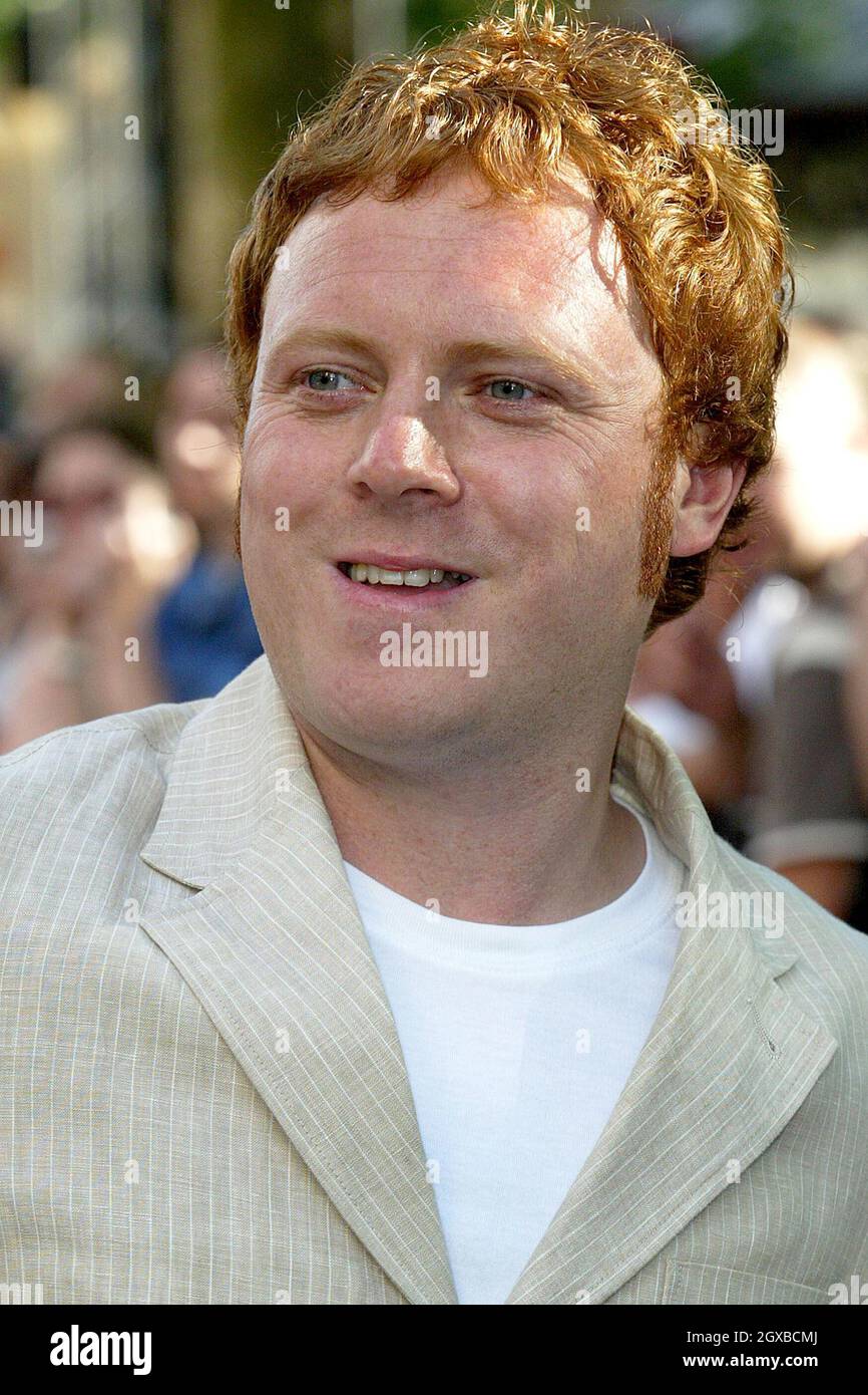 Avid Merrion (Leigh Francis) attending the UK film premiere of THE WAR ...