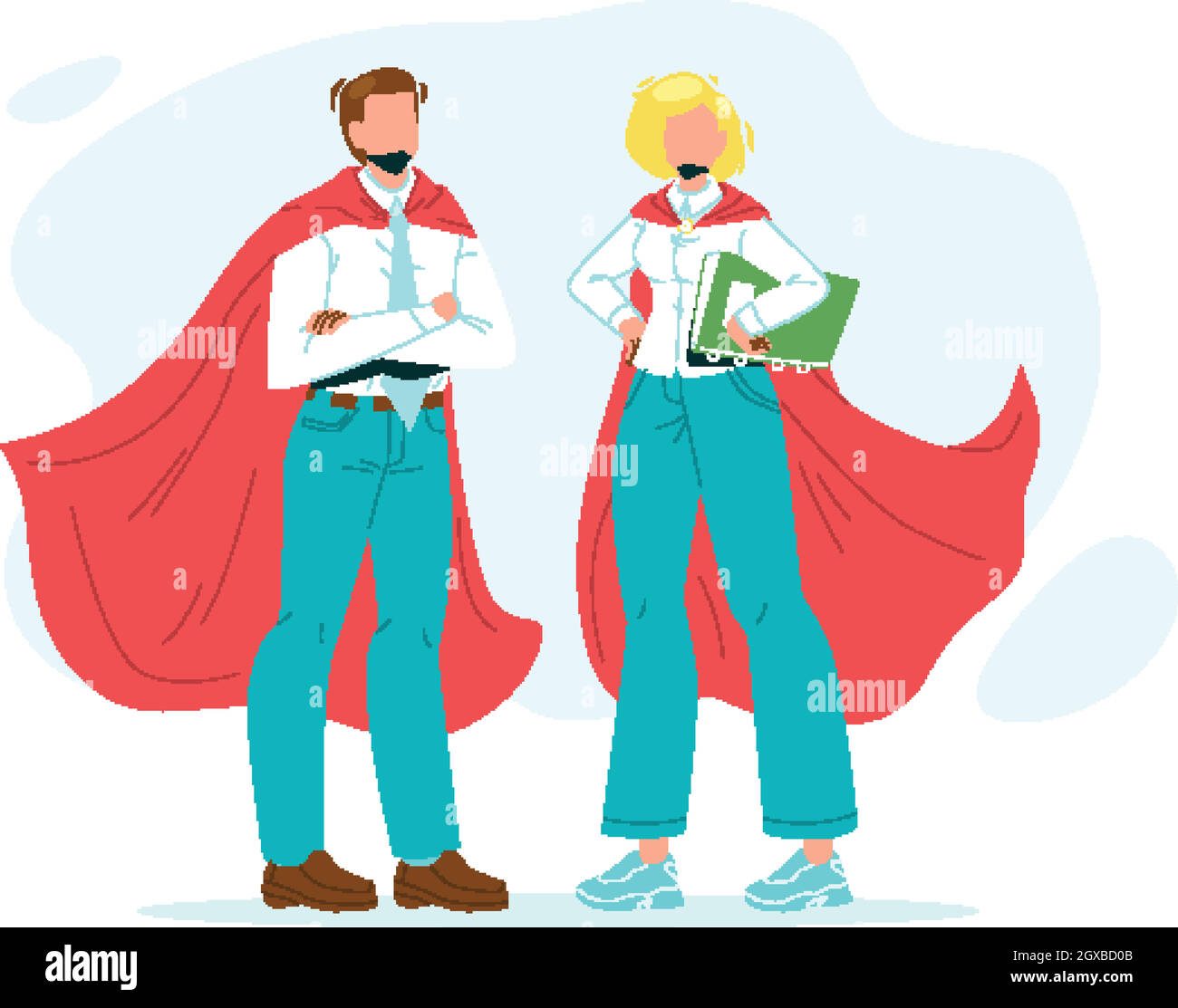 Man suit red cape Stock Vector Images - Alamy