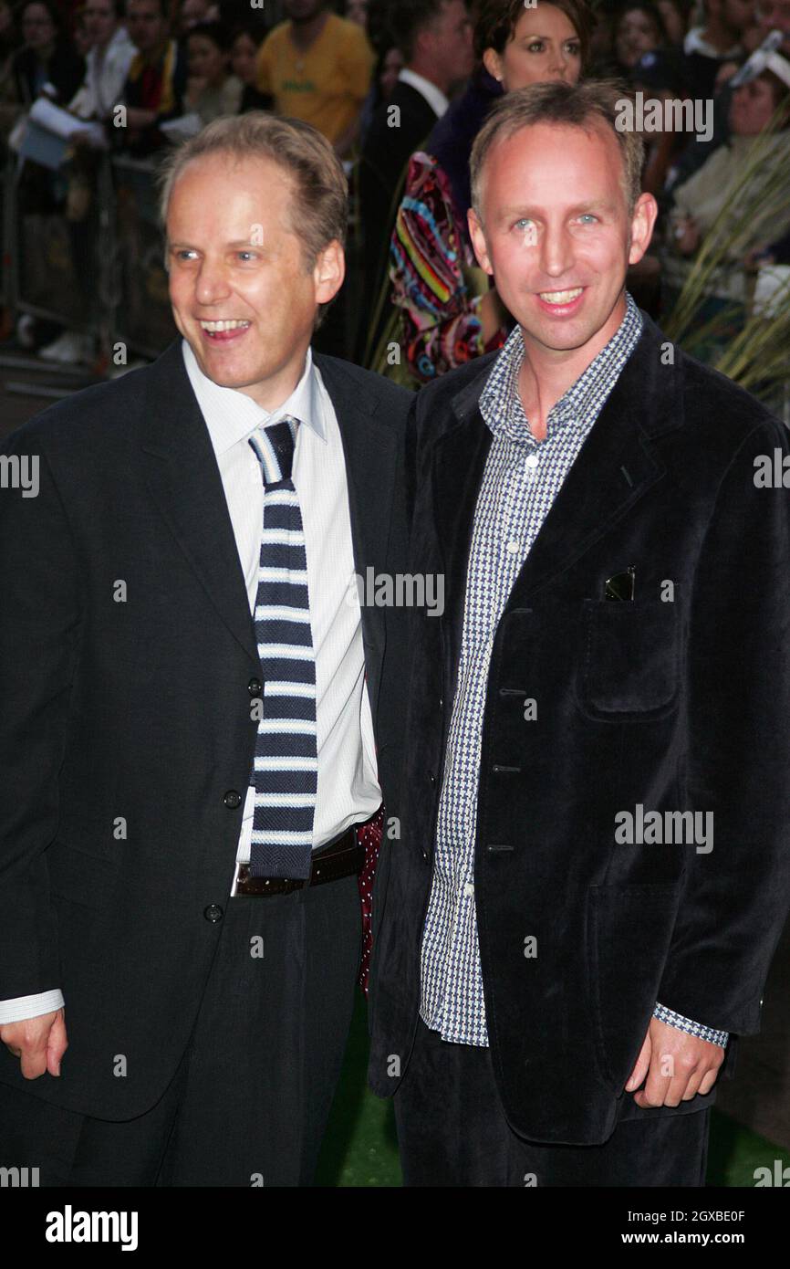 Nick Park and Steve Box, directors arriving at the Wallace And Gromit ...