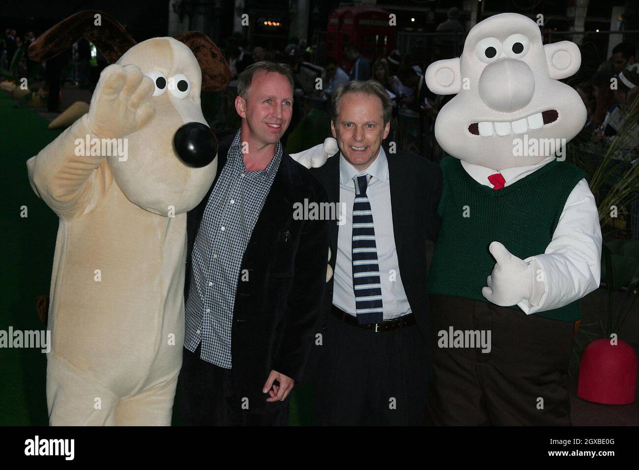 Nick Park and Steve Box, directors arriving at the Wallace And Gromit ...