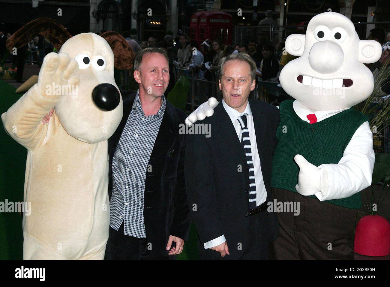 Nick Park and Steve Box, directors arriving at the Wallace And Gromit ...