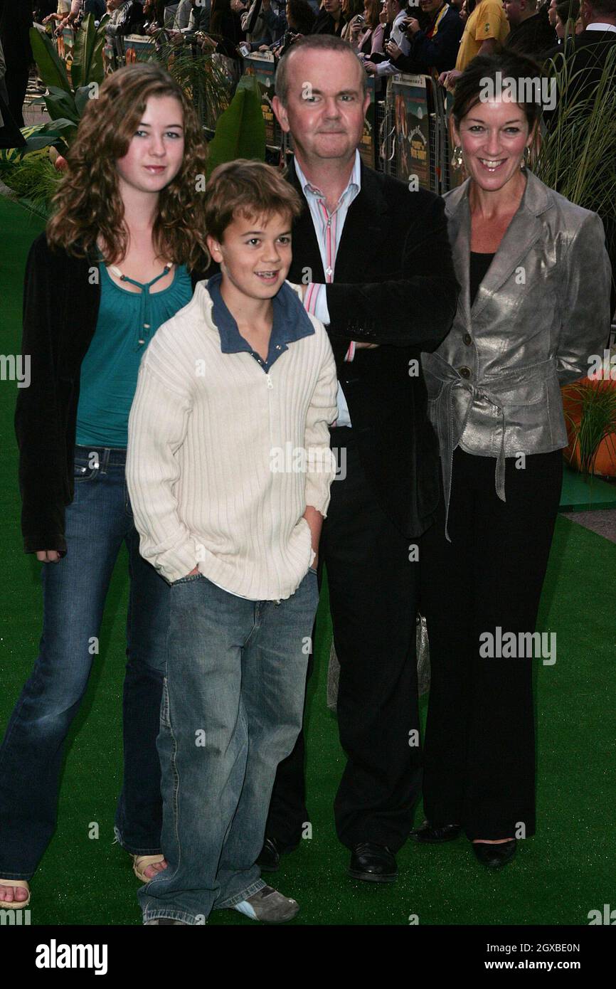 Ian Hislop arriving at the Wallace And Gromit the Curse of the Were ...