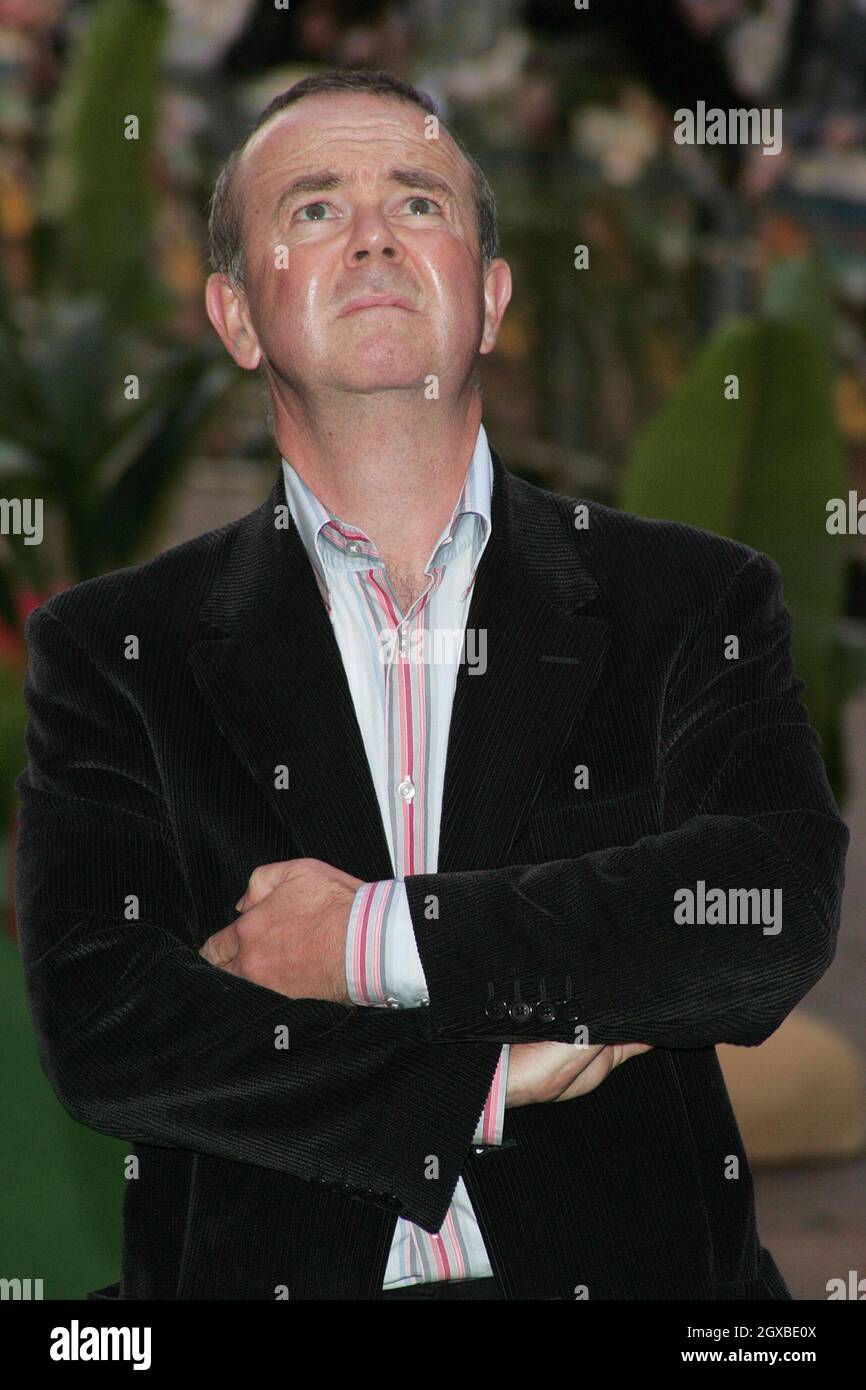 Ian Hislop arriving at the Wallace And Gromit the Curse of the Were ...