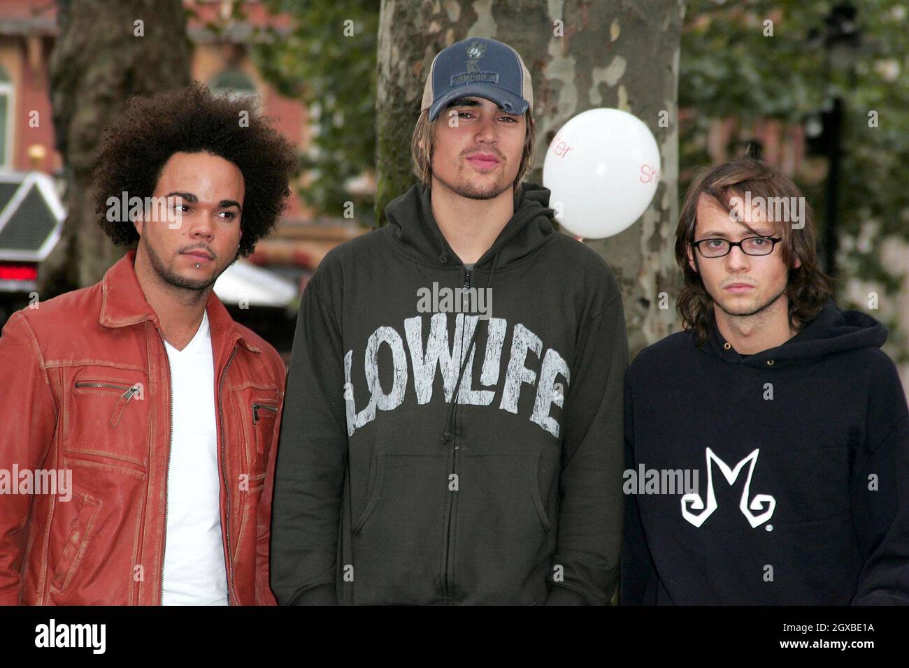 Nate James with Charlie Simpson and Alex Westaway of Fightstar set to ...