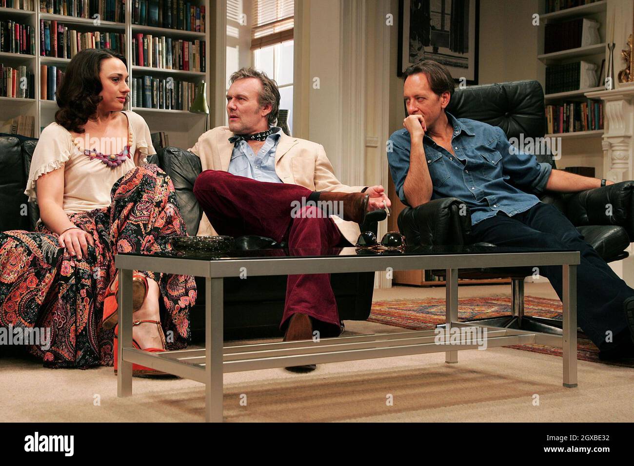 Richard E Grant as Simon Hench a nd Anthony Head as Jeff Golding with ...