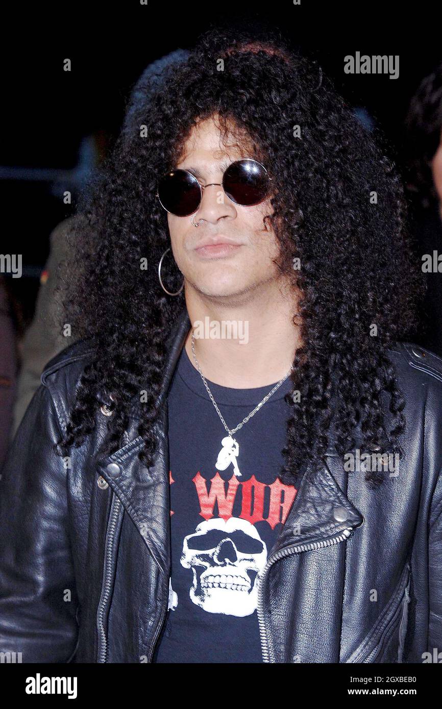 Slash at the UK Music Hall of Fame at the Alexandra Palace London, UK ...