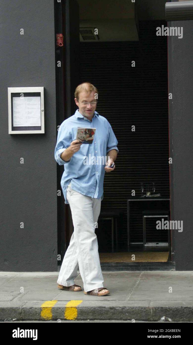 Comedian Harry Enfield does his best Jeffery Archer impression while ...