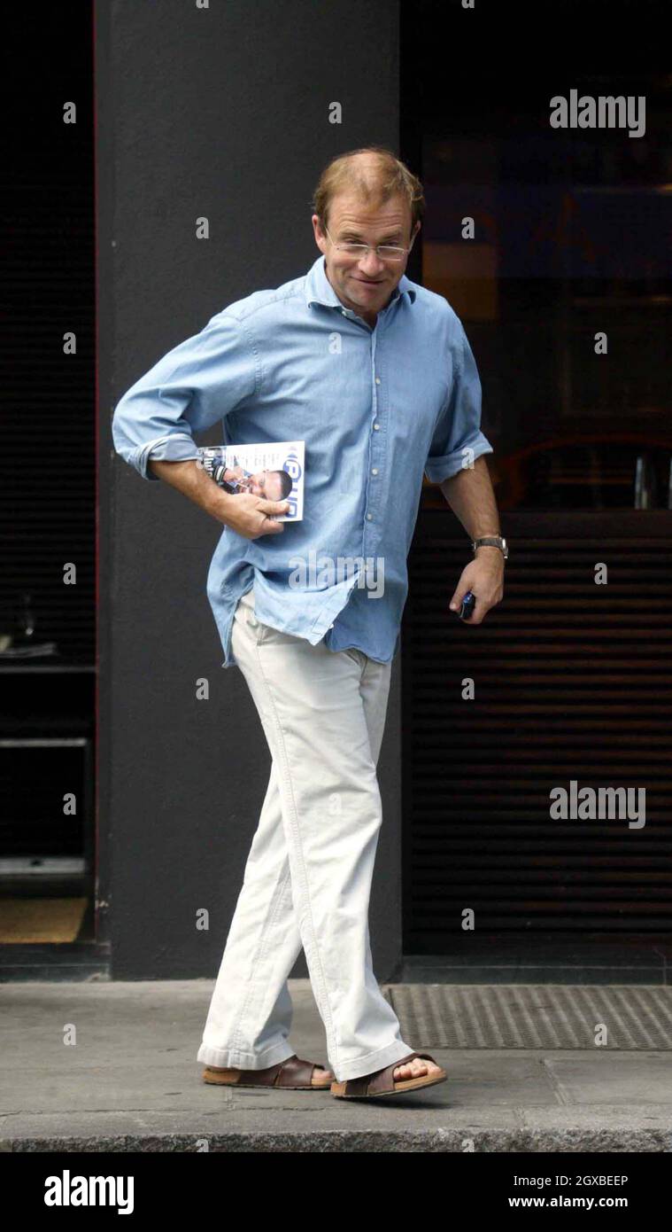 Comedian Harry Enfield does his best Jeffery Archer impression while ...