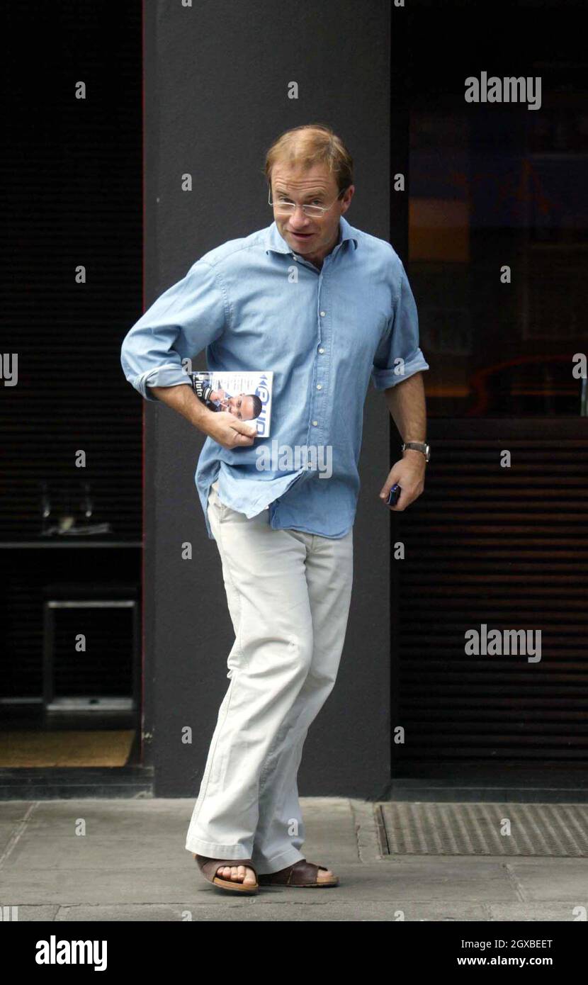 Comedian Harry Enfield does his best Jeffery Archer impression while ...