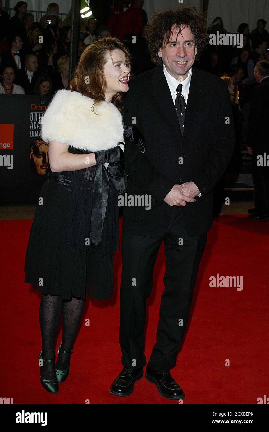 H.Boham Carter at the BAFTA 2004 in Leicester Square Stock Photo - Alamy