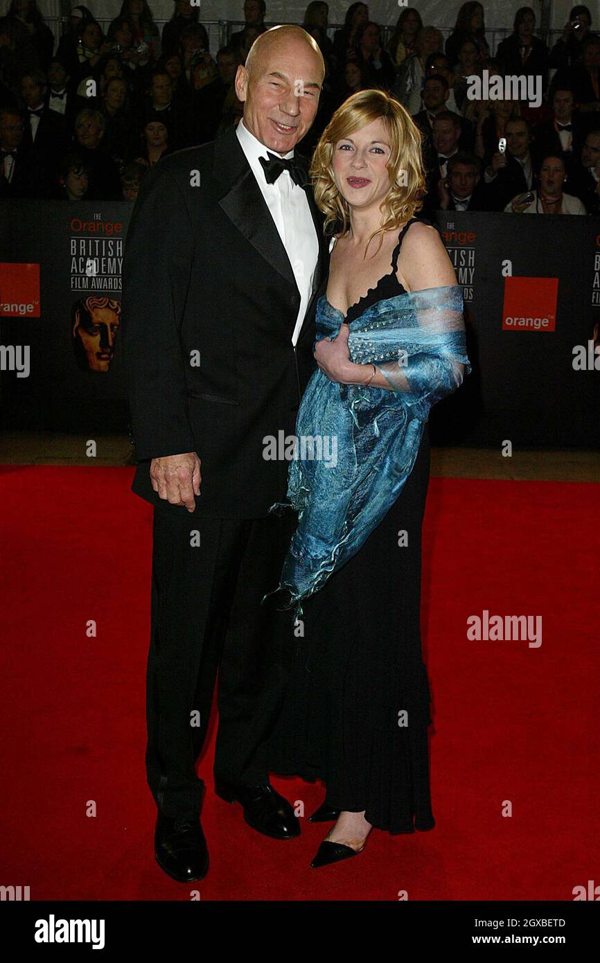 Patrick stewart wife hi-res stock photography and images - Alamy