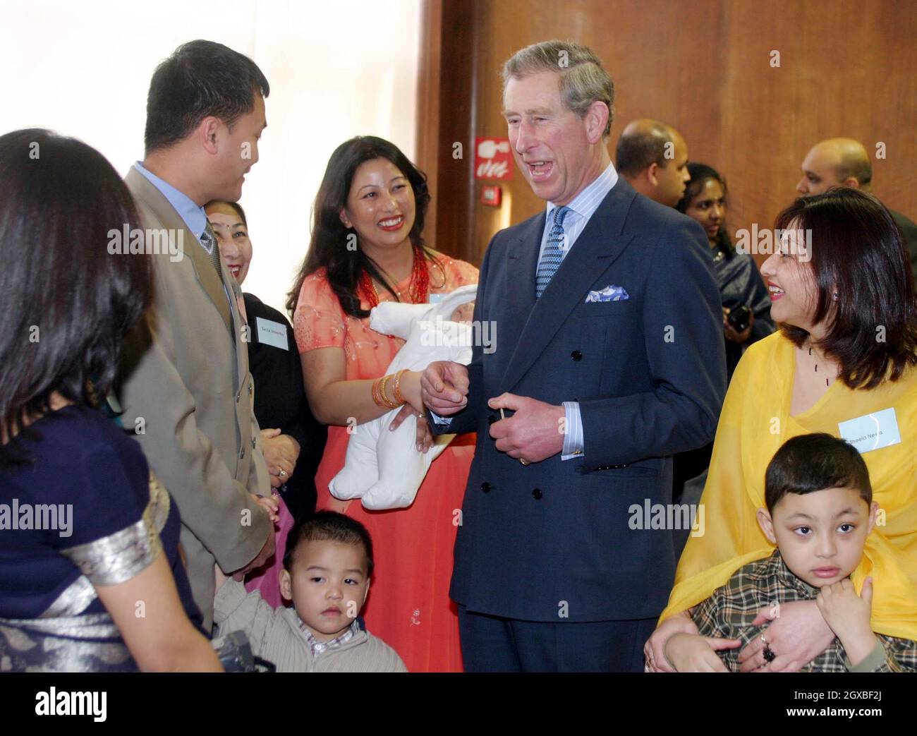 The Prince of Wales attendes the First Citizenship Ceremony at Brent ...