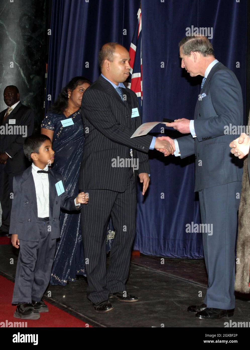 The Prince of Wales attendes the First Citizenship Ceremony at Brent ...