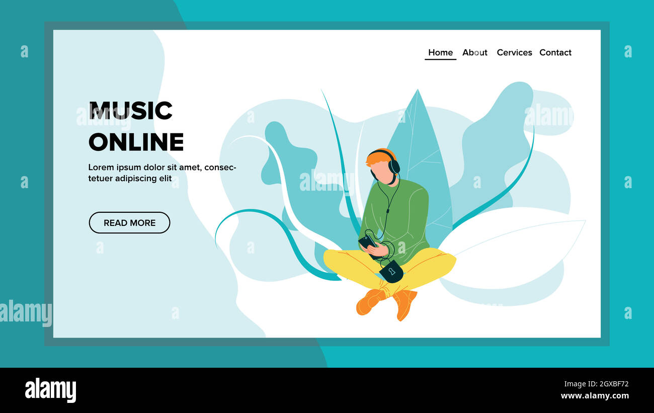 Electronic listen Stock Vector Images - Alamy