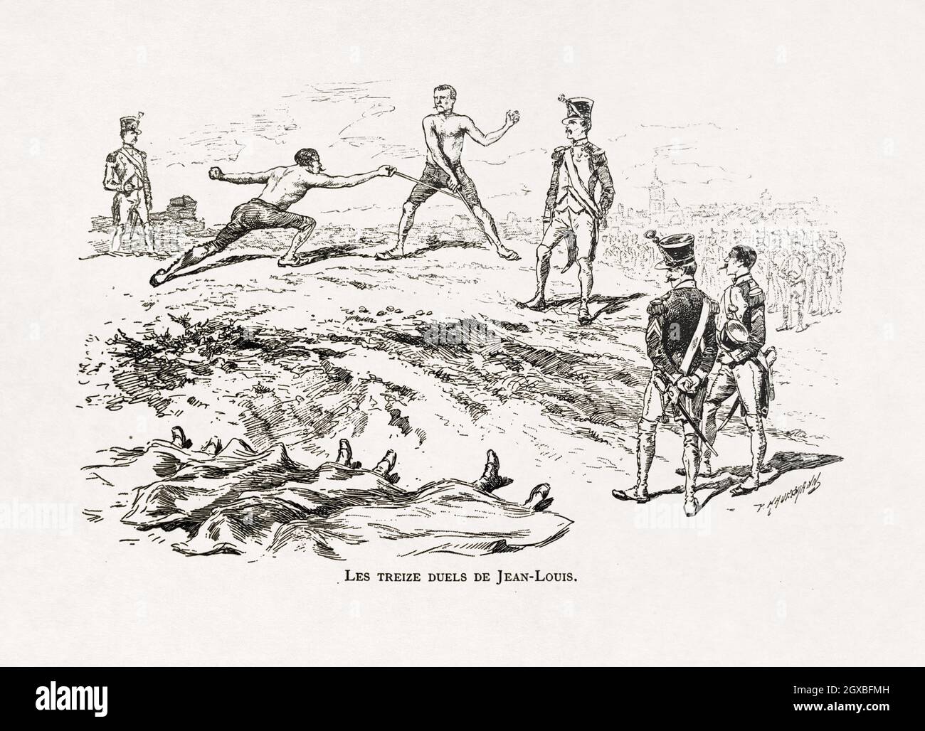 Les treize duels de jean louis hi-res stock photography and images - Alamy