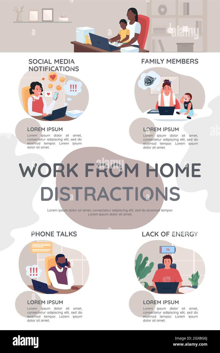 Distractions at home Stock Vector Images - Alamy