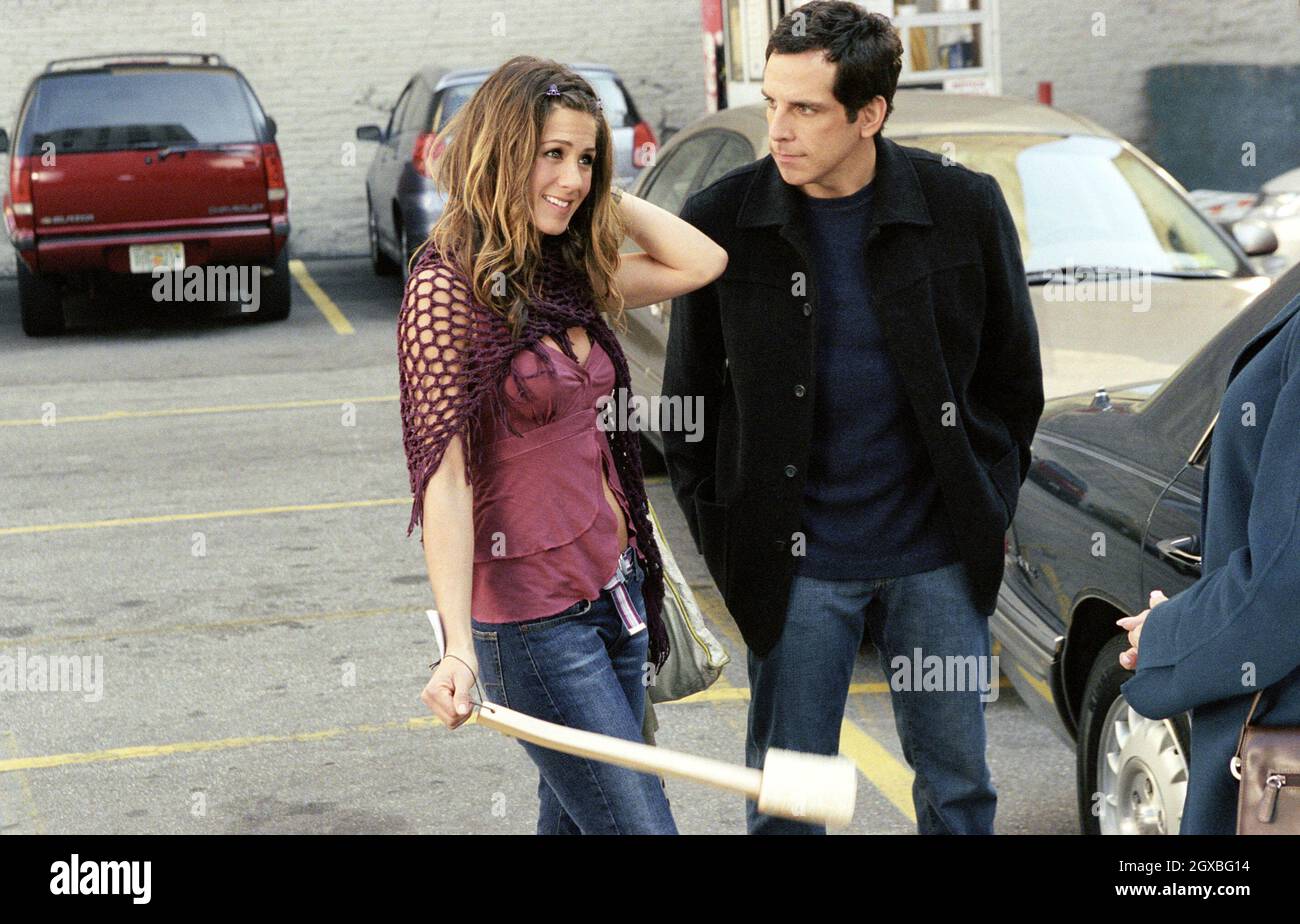 Jennifer Aniston and Ben Stiller in film still from Along Came Polly ...