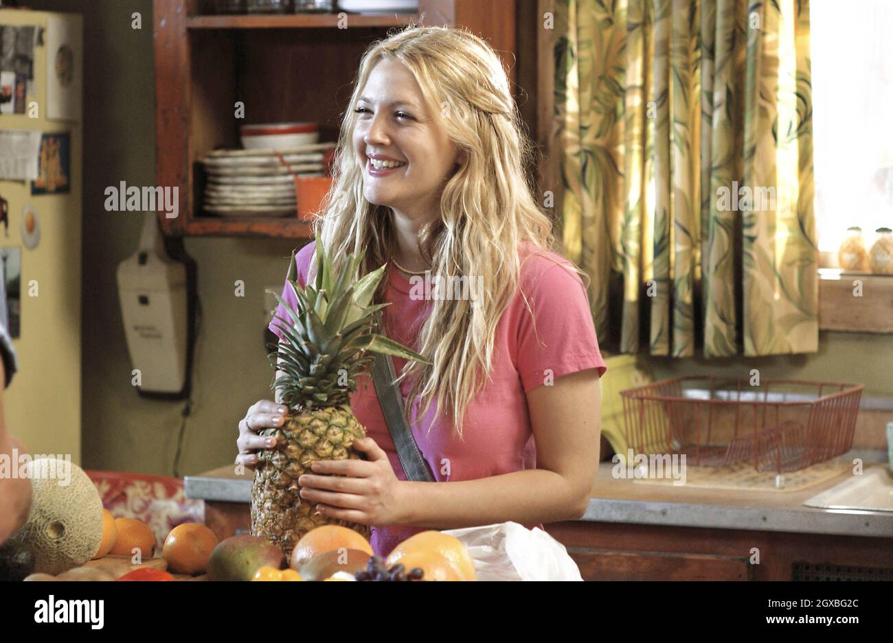 Drew Barrymoore and Adam Sandler in film still from 50 First Dates ...