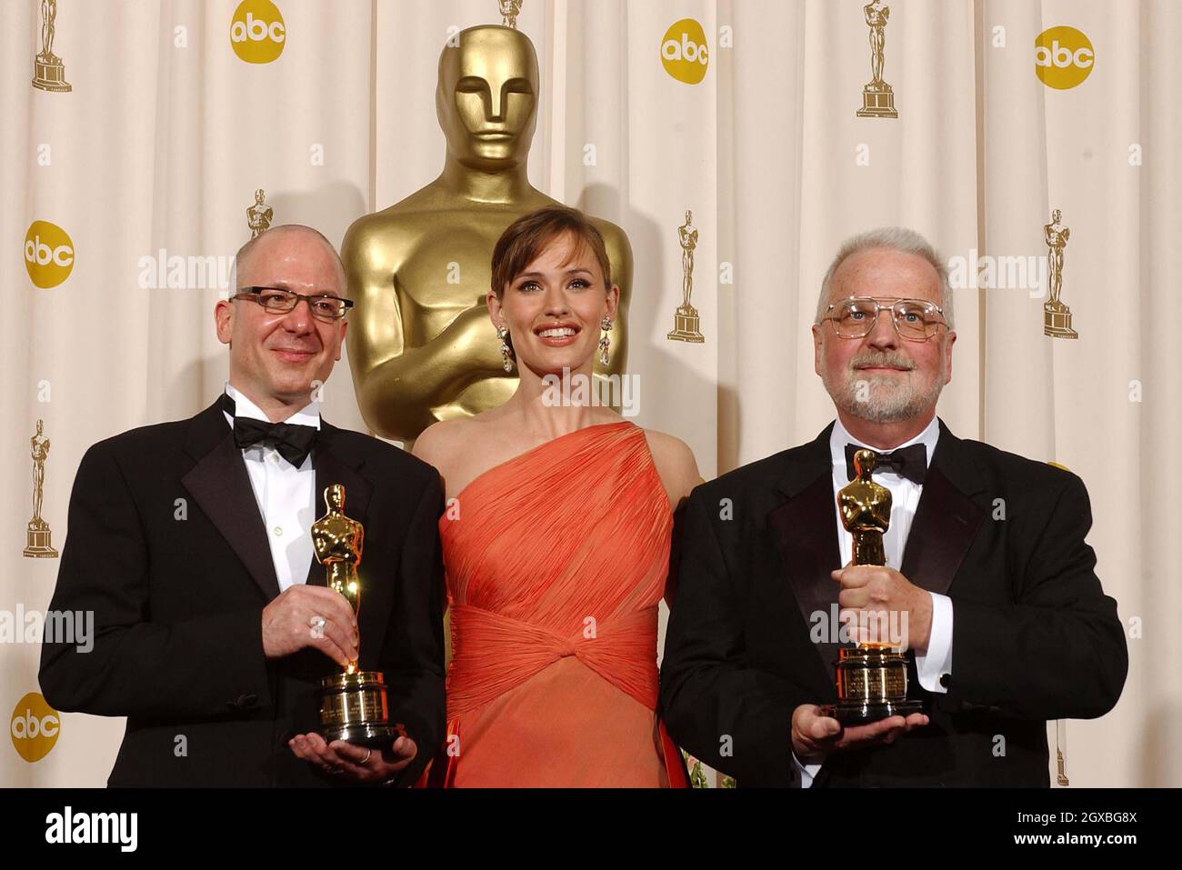 Scientific and Technical Academy Award winners Bill Tondreau (left) and ...