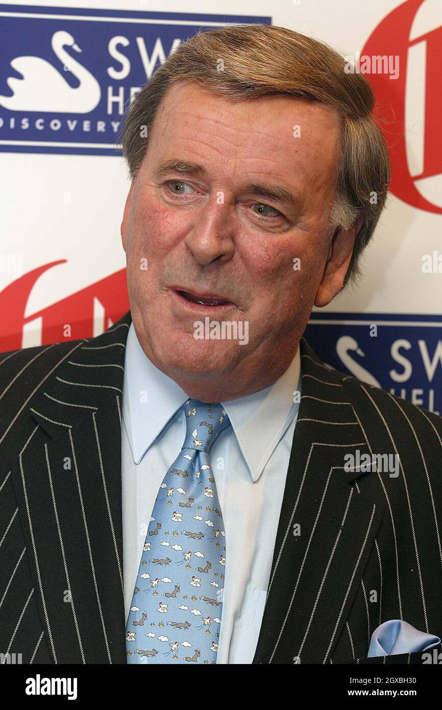 Terry Wogan at the Oldies of the year 2004 Stock Photo - Alamy