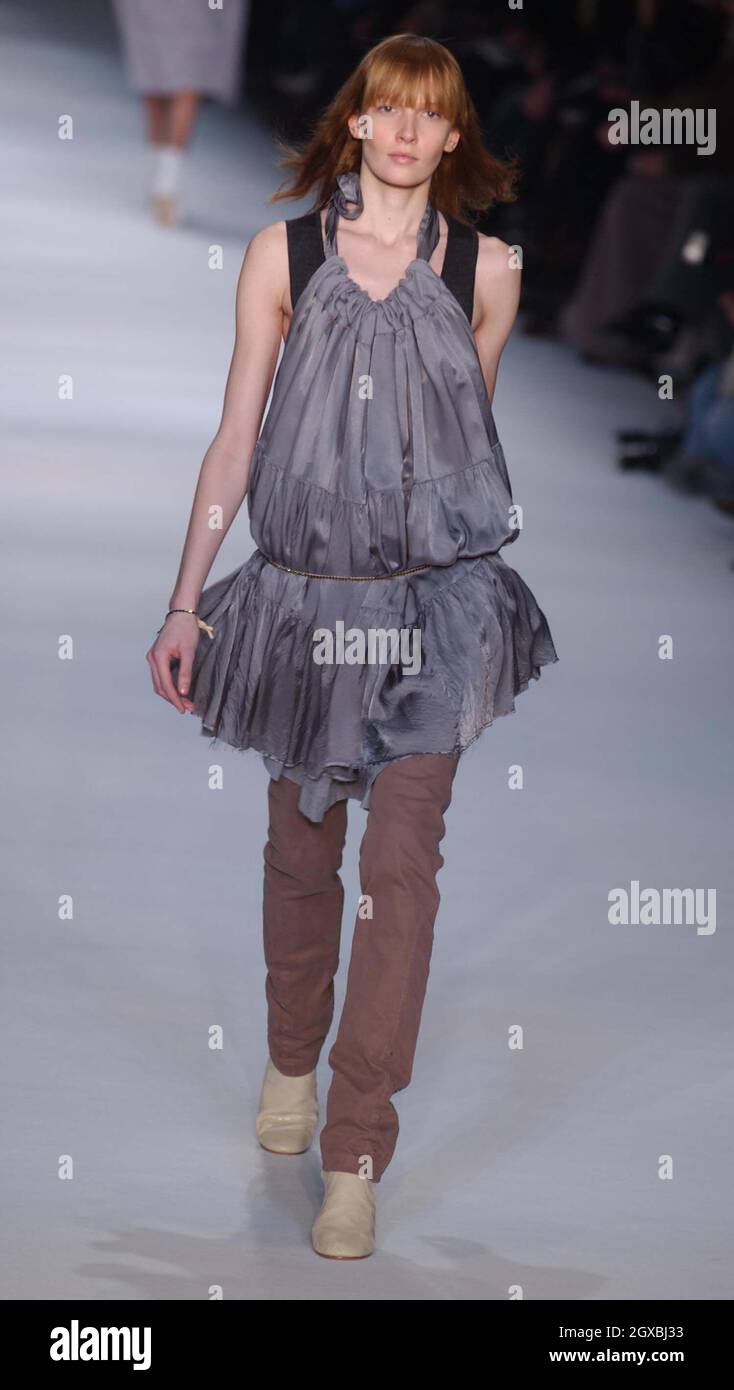 Models on the catwalk for the Isabelle Marant Fashion Show in Paris ...