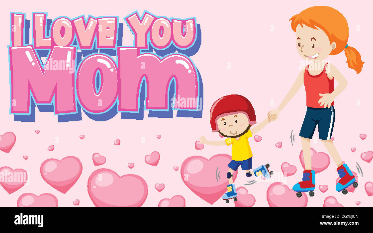 Love emotion mother Stock Vector Images - Alamy