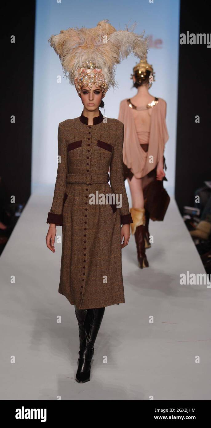 Models on the catwalk for the Sass Bide Fashion Show at New York ...