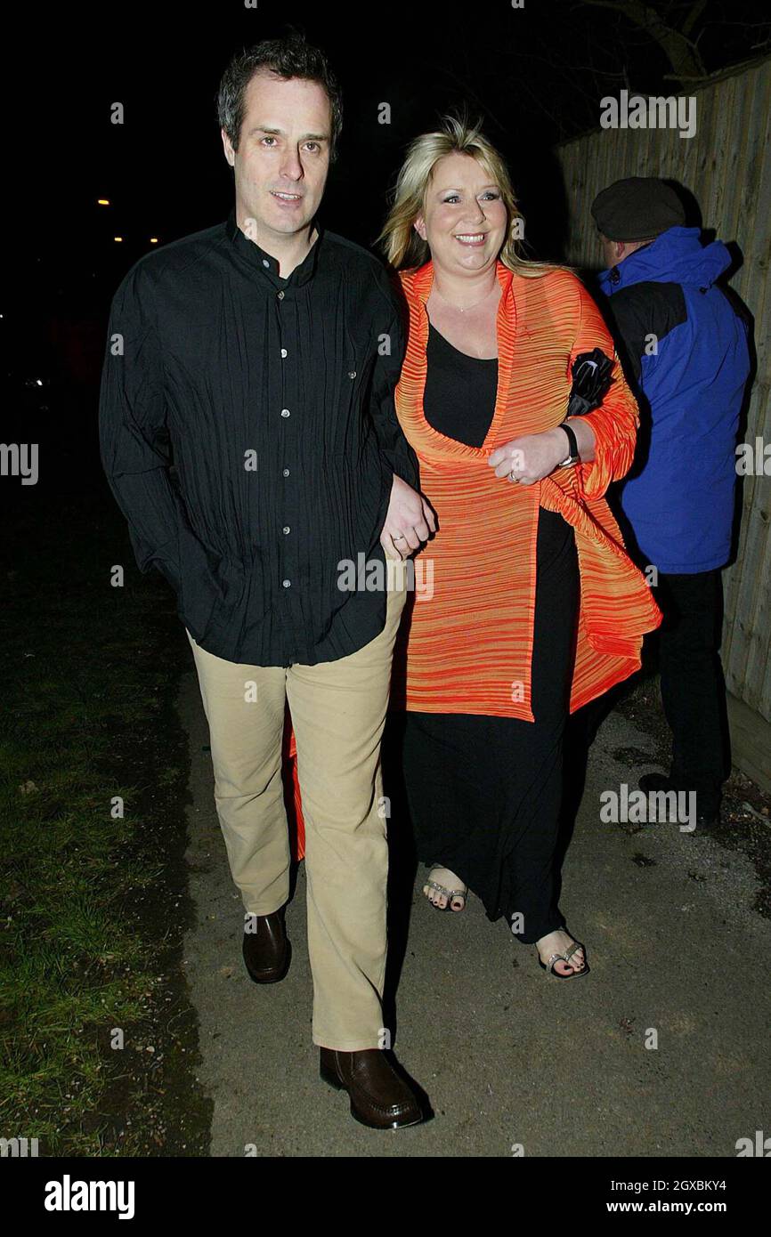 Fern Britton and husband Phil Vickery arrive at Shane Ritche party in ...
