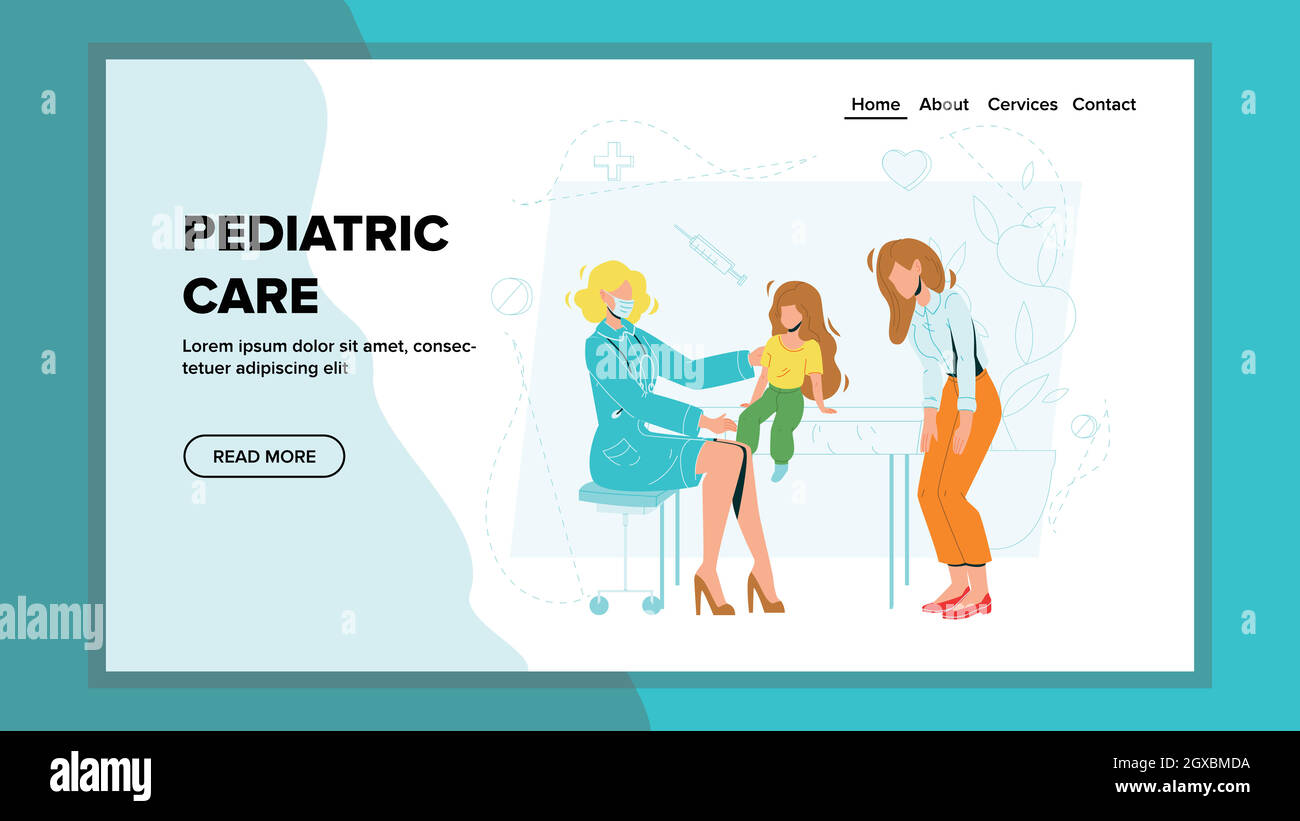 Pediatrician child Stock Vector Images - Alamy