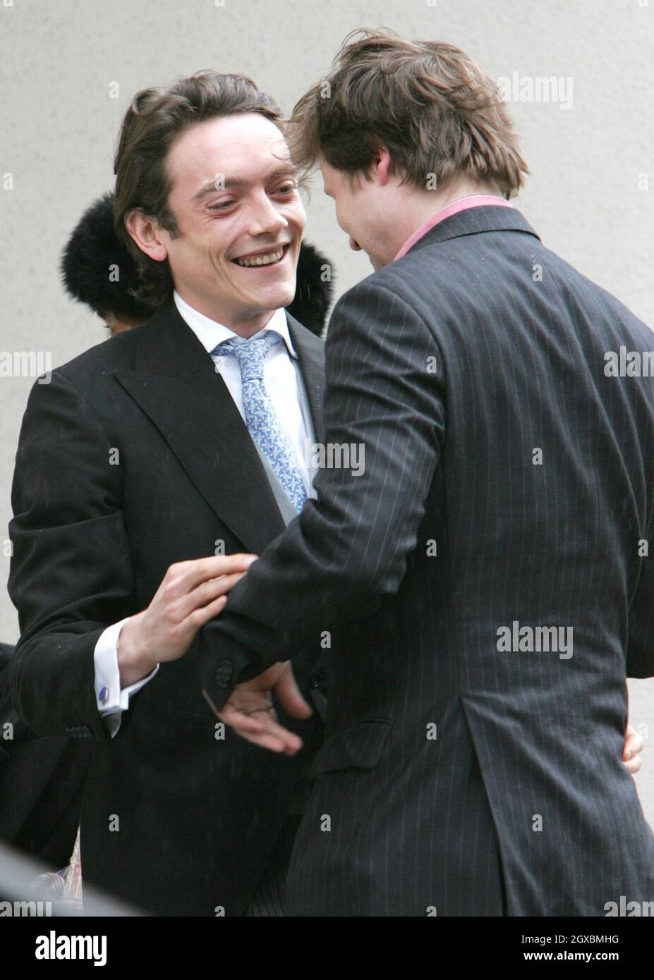 Viscount Anson attends the second memorial service for Lord Lichfield ...