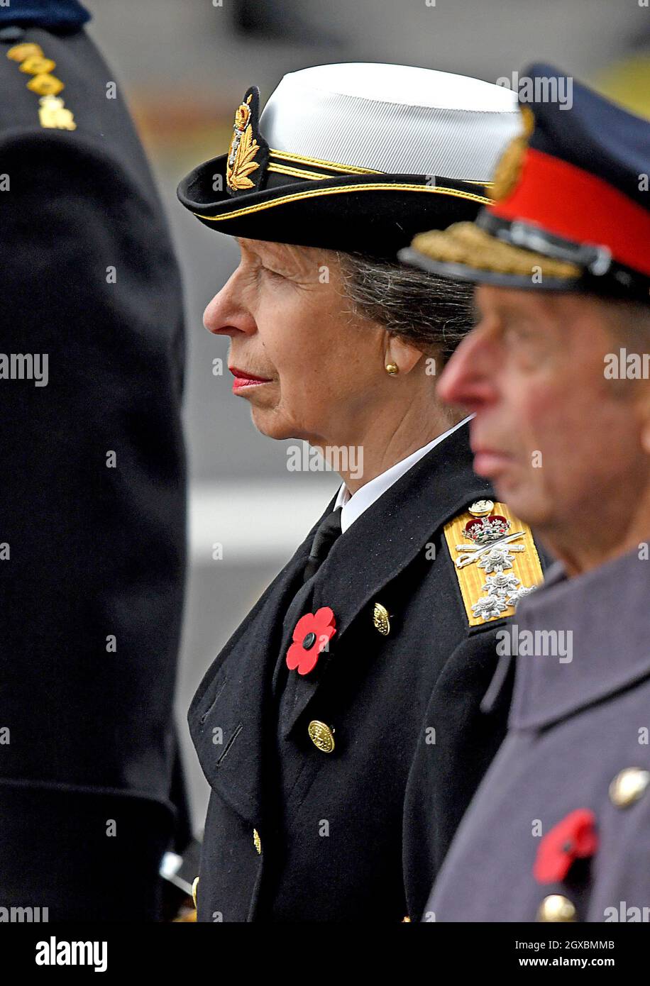Princess Anne, the Princess Royal and Prince Edward, Duke of Kent ...
