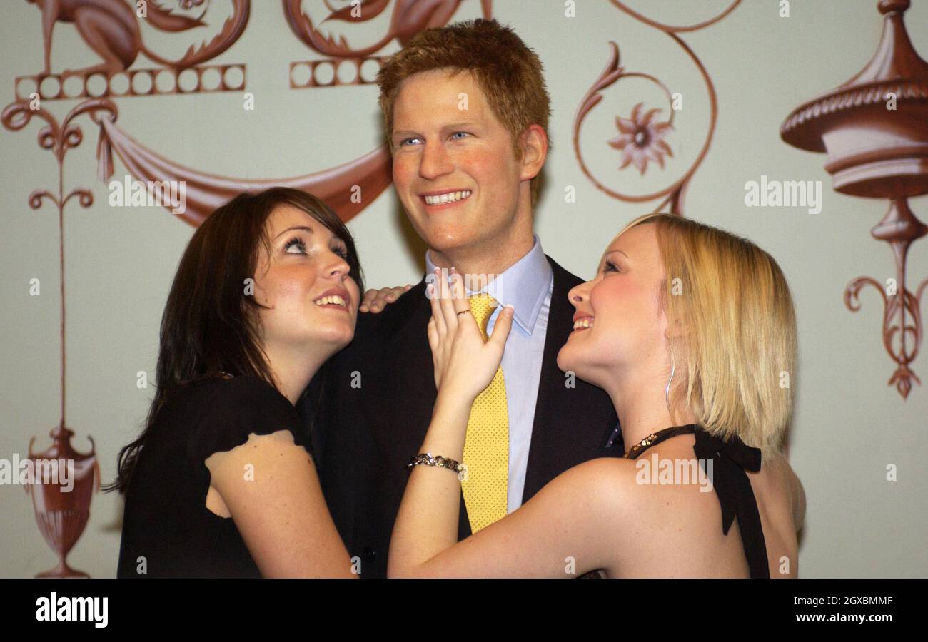 A waxwork model of Prince Harry Stock Photo - Alamy