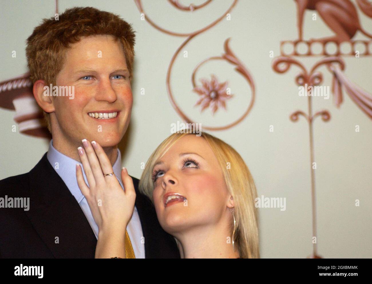 A waxwork model of Prince Harry Stock Photo - Alamy