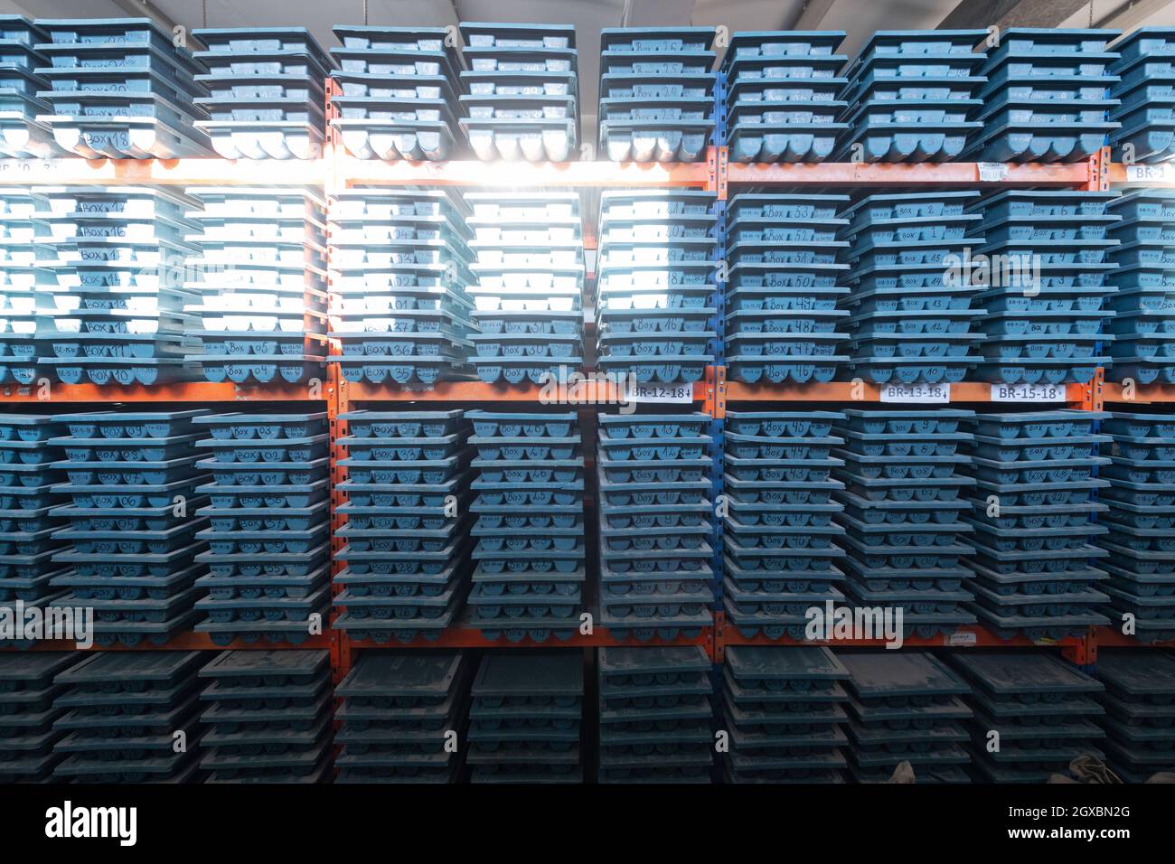 Rock Core Sample Storage High Resolution Stock Photography and Images ...