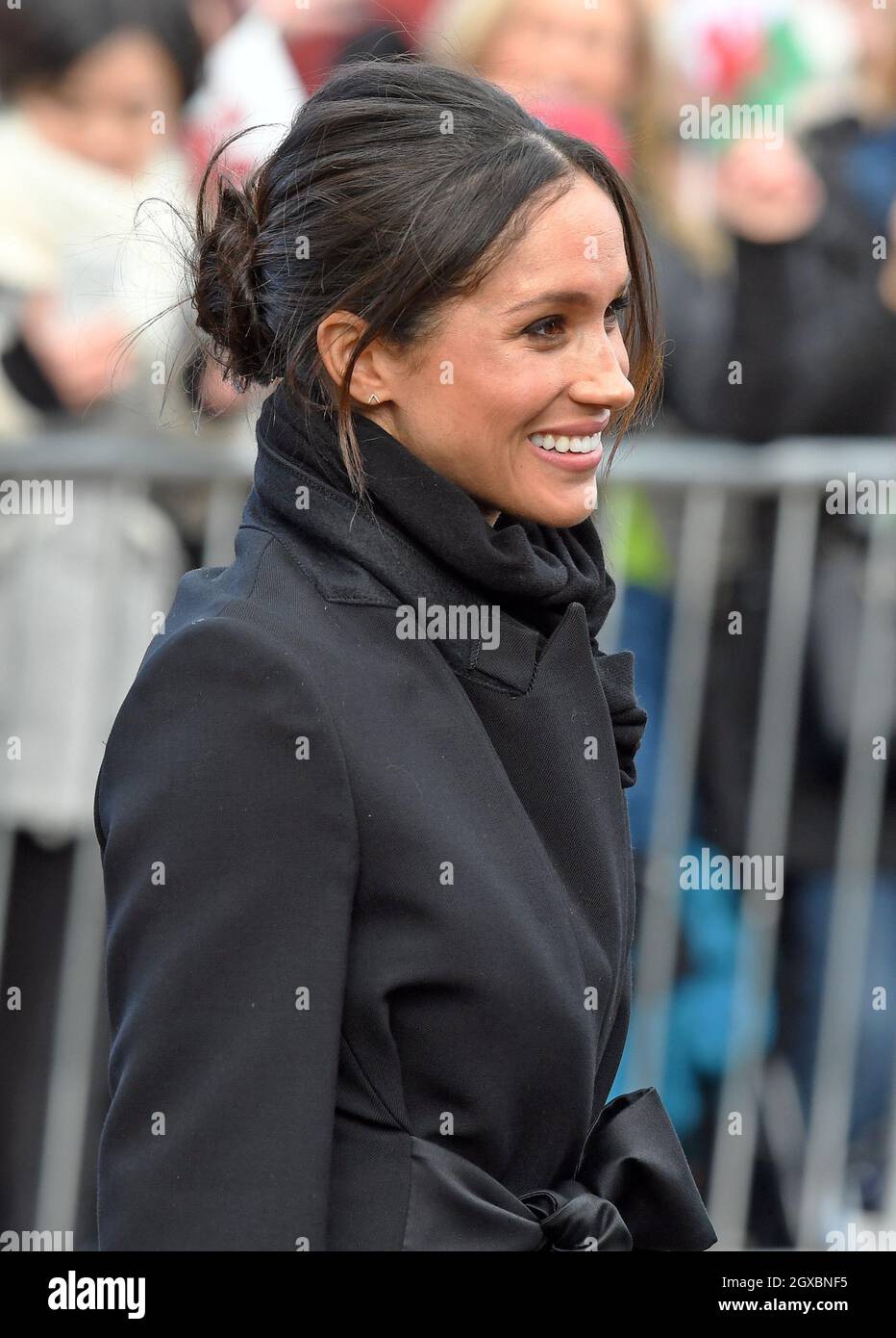 Meghan markle smiling hi-res stock photography and images - Alamy