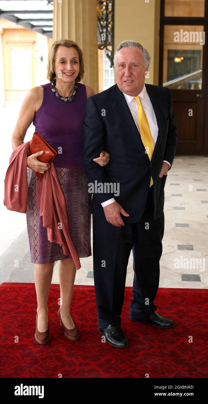 Frederick Forsyth arriving Stock Photo - Alamy