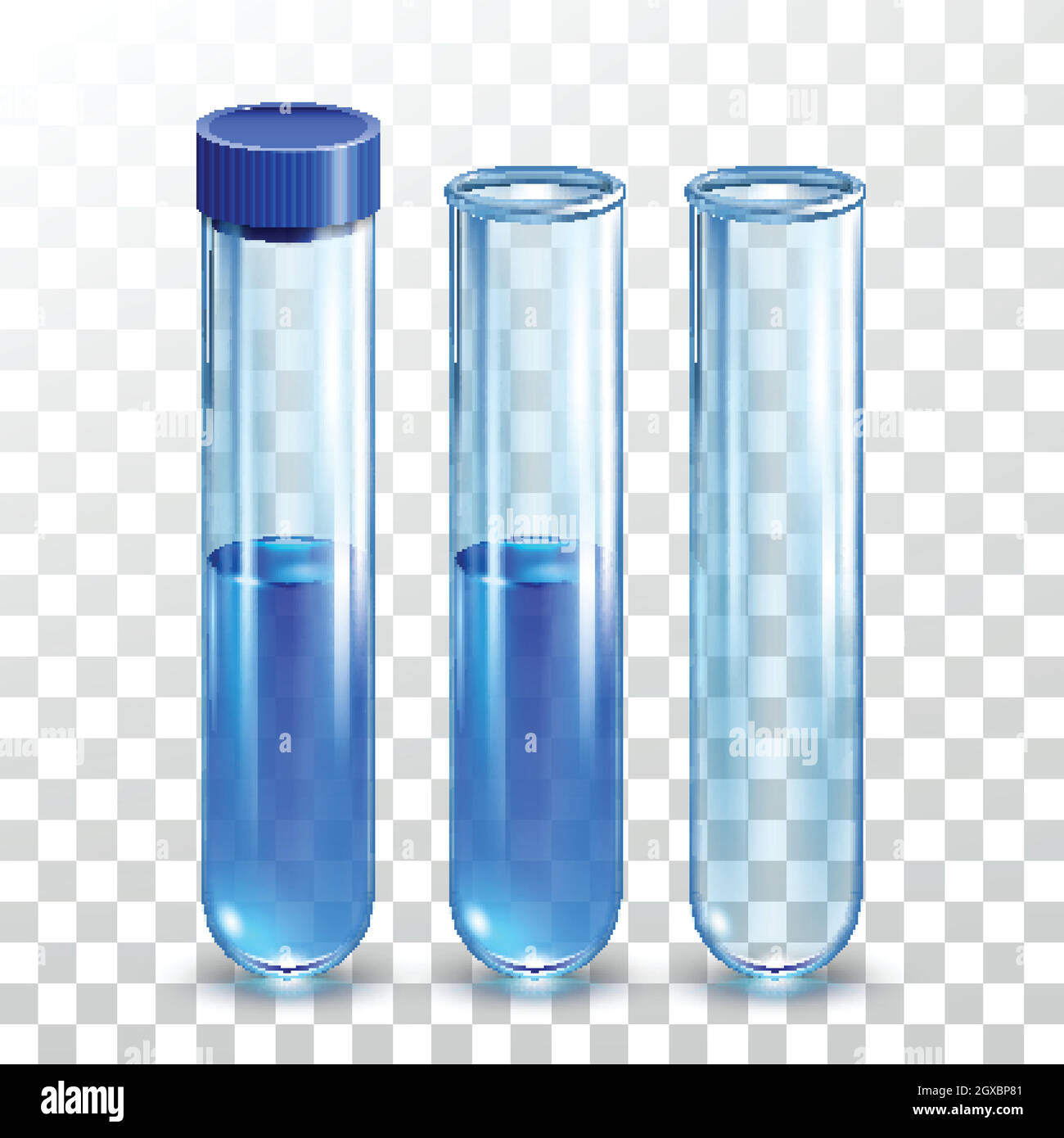 Chemical Laboratory Flask Collection Set Vector Illustration Stock ...