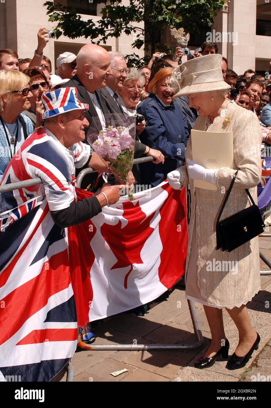 Queen Elizabeth ll and Prince Philip, Duke of Edinburgh leave the ...