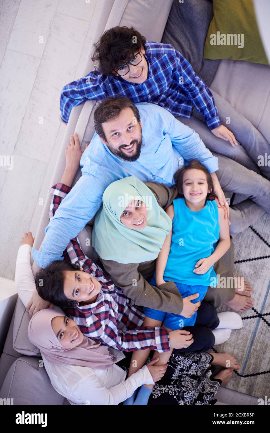 Modern Arab Family