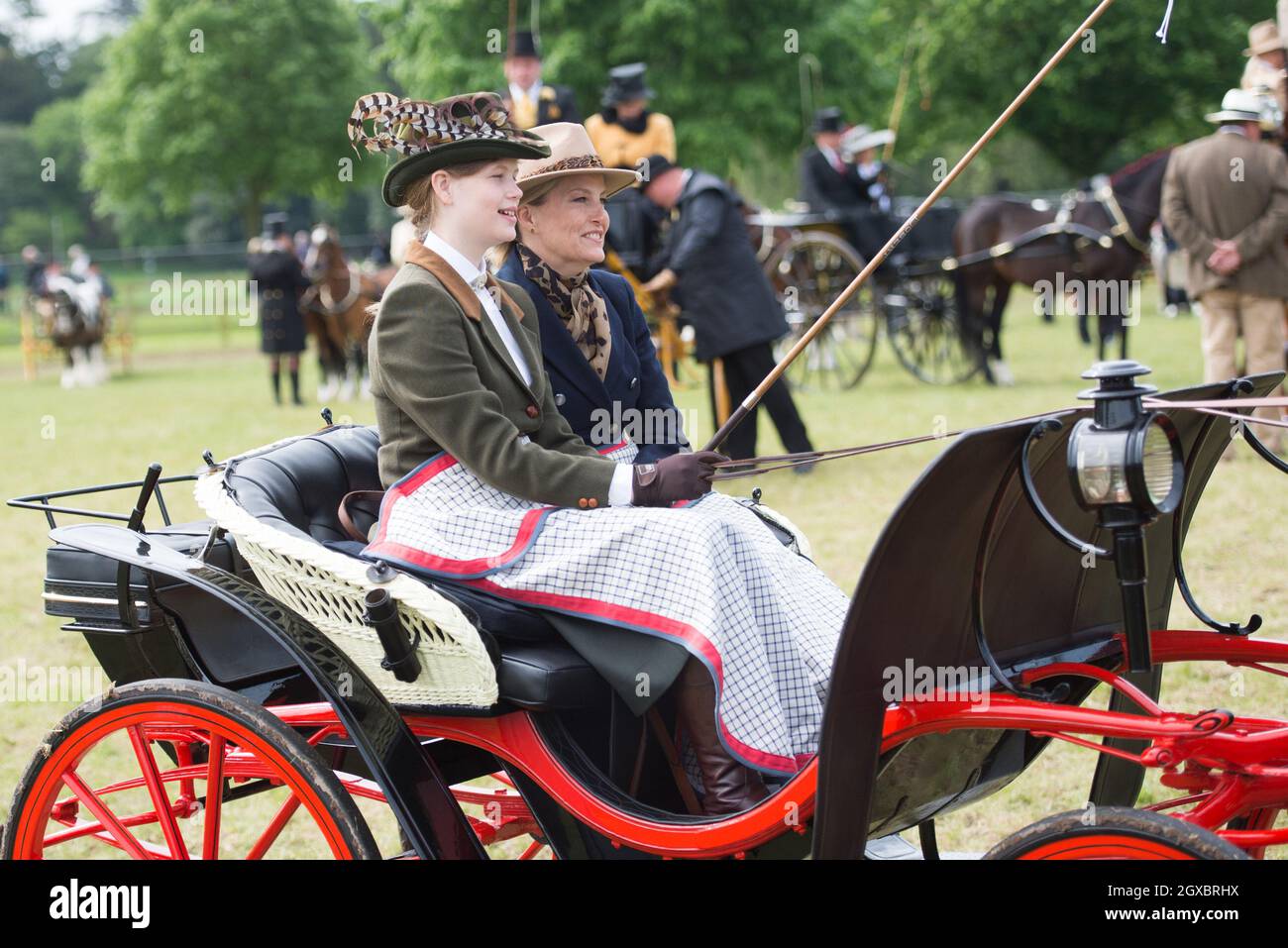 Sophie wessex louise carriage hi-res stock photography and images - Alamy