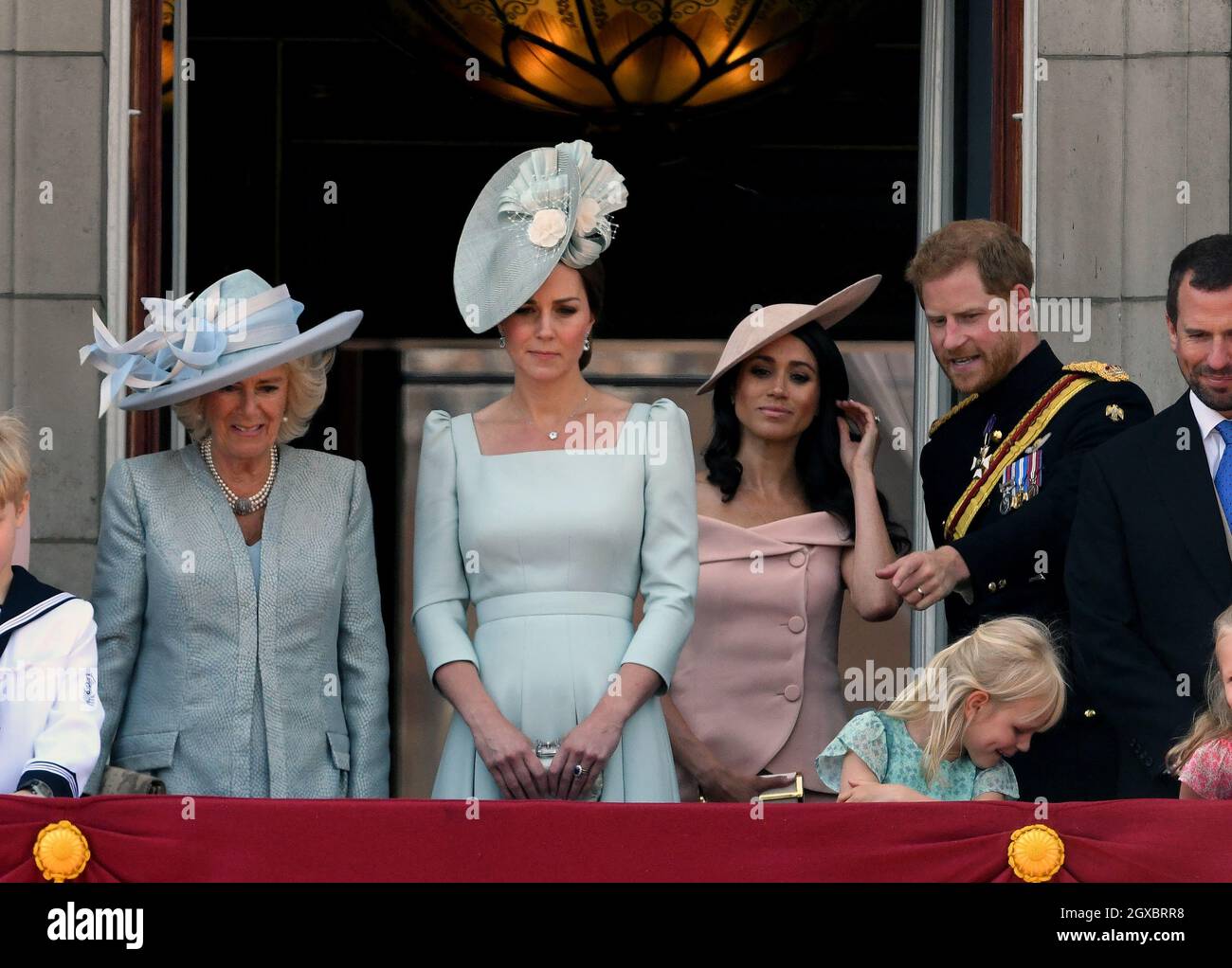 Camilla, Duchess of Cornwall, Catherine, Duchess of Cambridge, Meghan ...